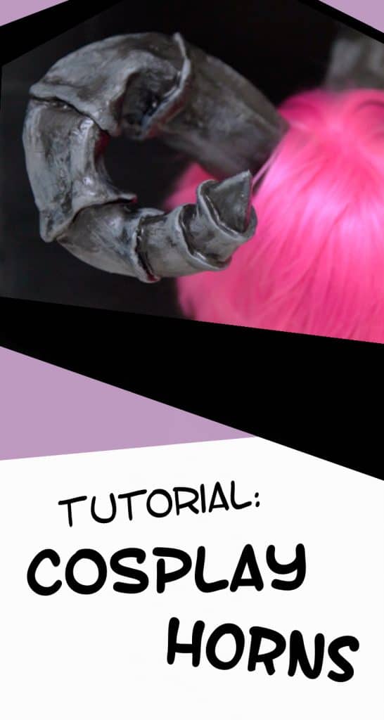 Tutorial: How to Make Tiefling Horns for Costumes
