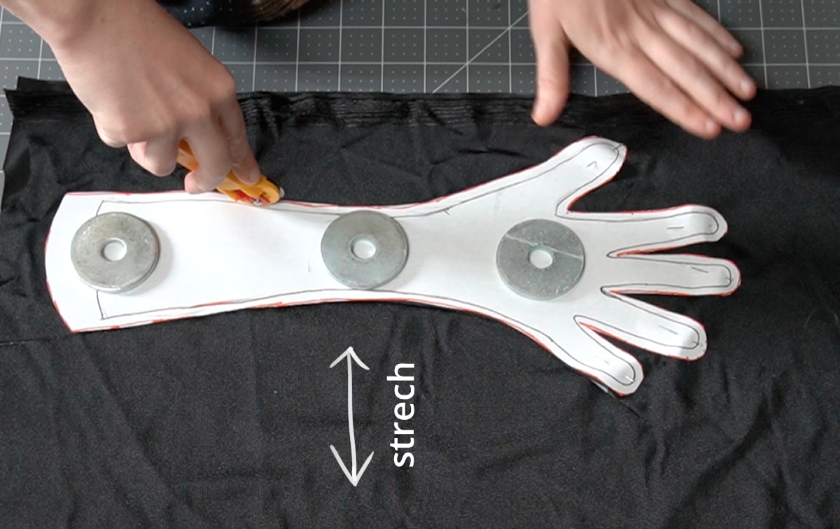 Tutorial: How to Make Stretch Gloves for Costumes