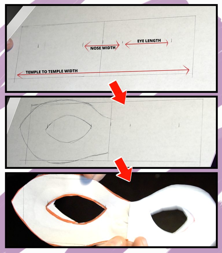 Tutorial: Superhero Eyemasks for Costumes