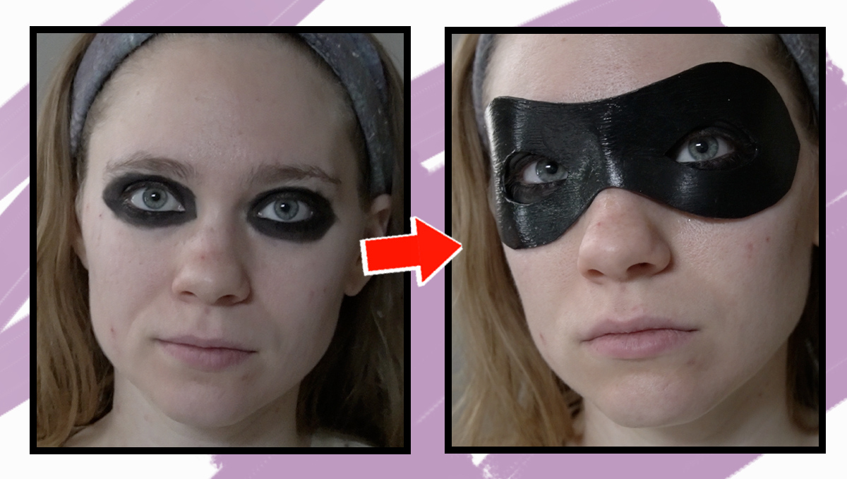 Tutorial: Superhero Eyemasks for Costumes