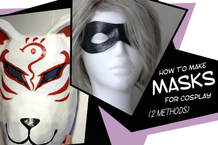 The Easy Way to Make Masks for Cosplay (superhero and full-face masks)