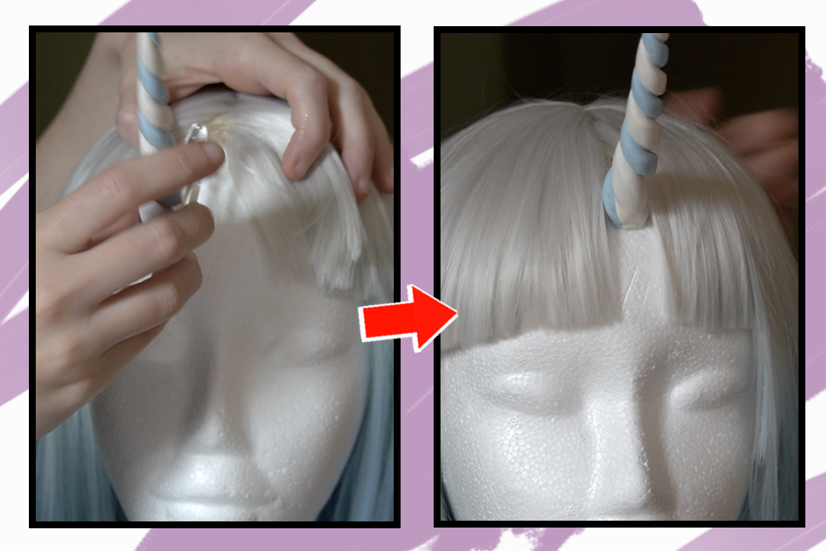 How to Create a Unicorn Horn and Hold it on Your Forehead
