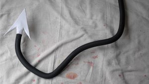 How to Make a Devil Tail and Horns (For Halloween, cosplay, tieflings ...