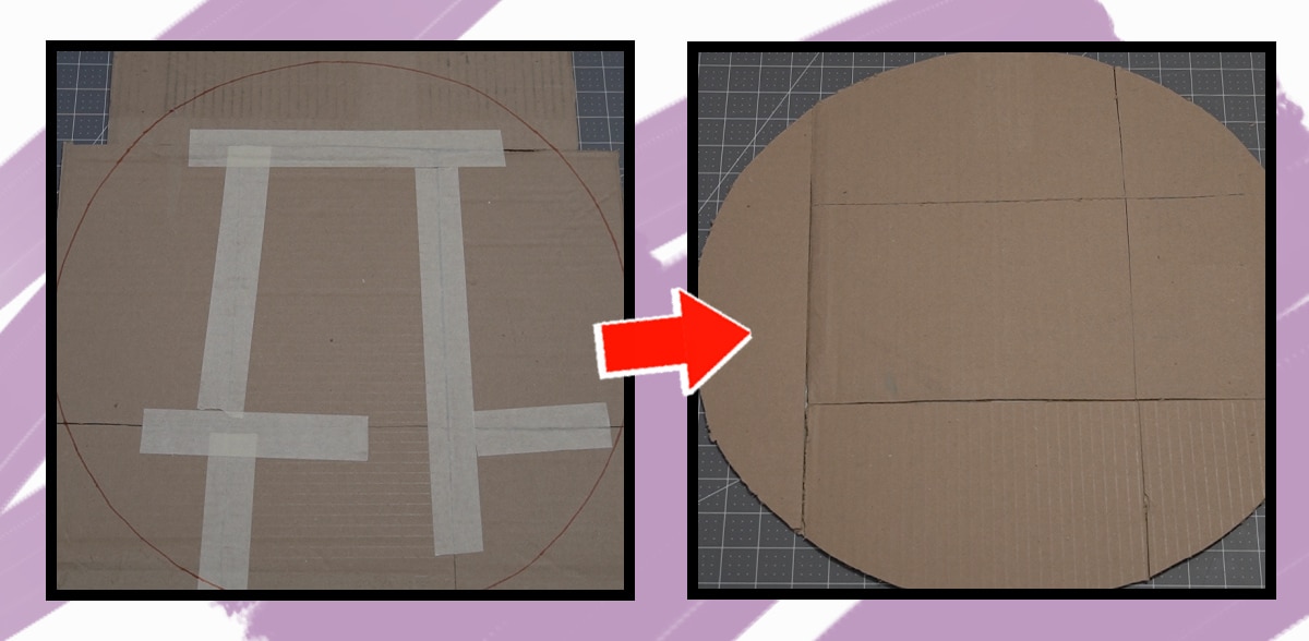Tutorial: How to Make "Wooden" Shield for Costumes