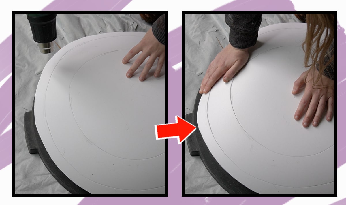 How to Make Shields for Cosplay (cardboard and domed EVA)