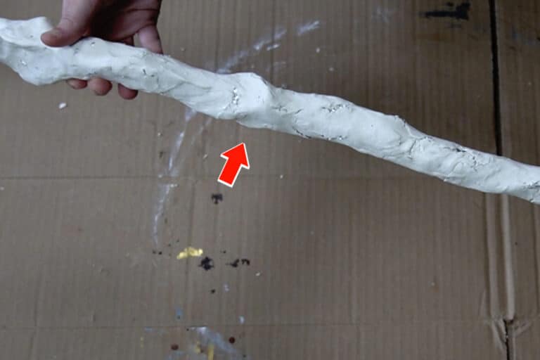 How to Make a 'Wooden' Wizard Staff (with clay)