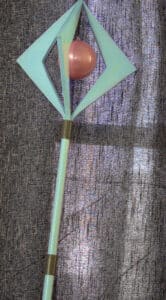 How to Make a Detachable Magic Staff Prop (the easy way)