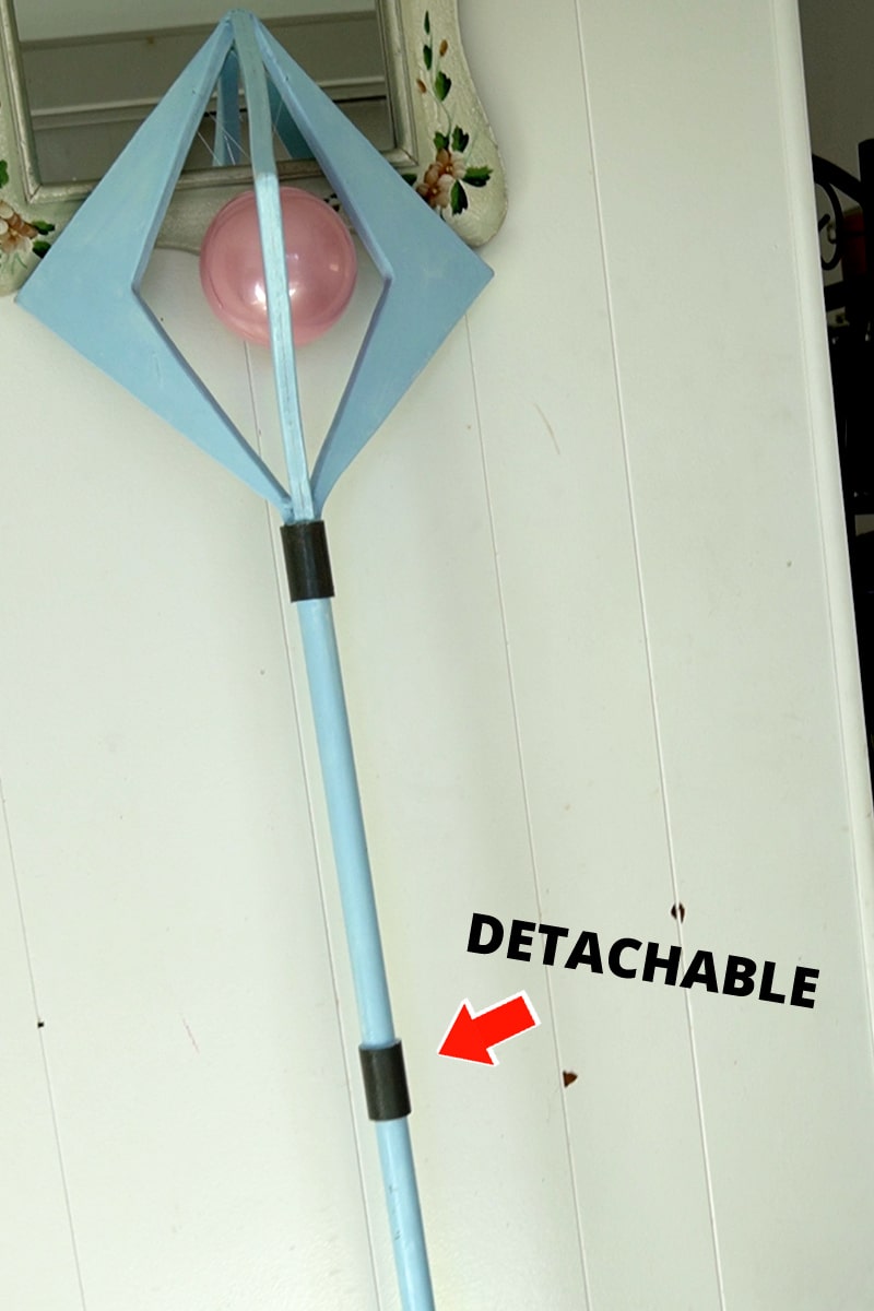 How to Make a Detachable Magic Staff Prop (the easy way)