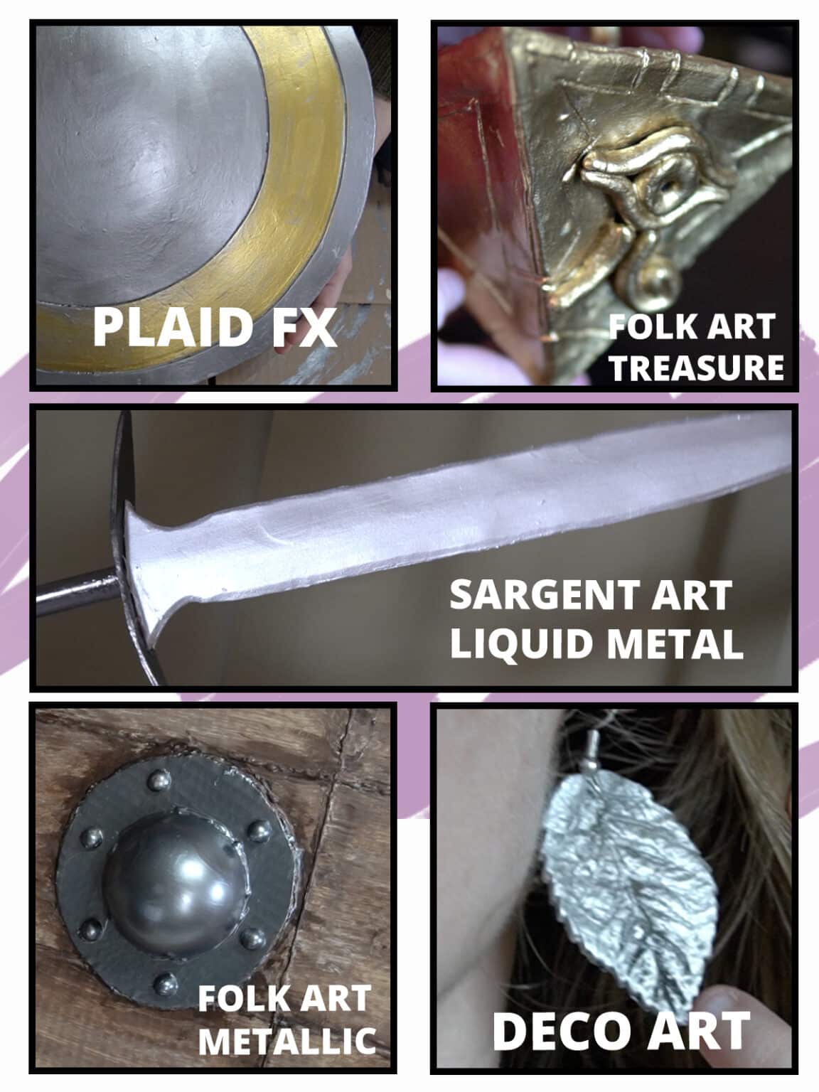 4 Methods to Make Cosplay Props Look Like Metal (for beginners)