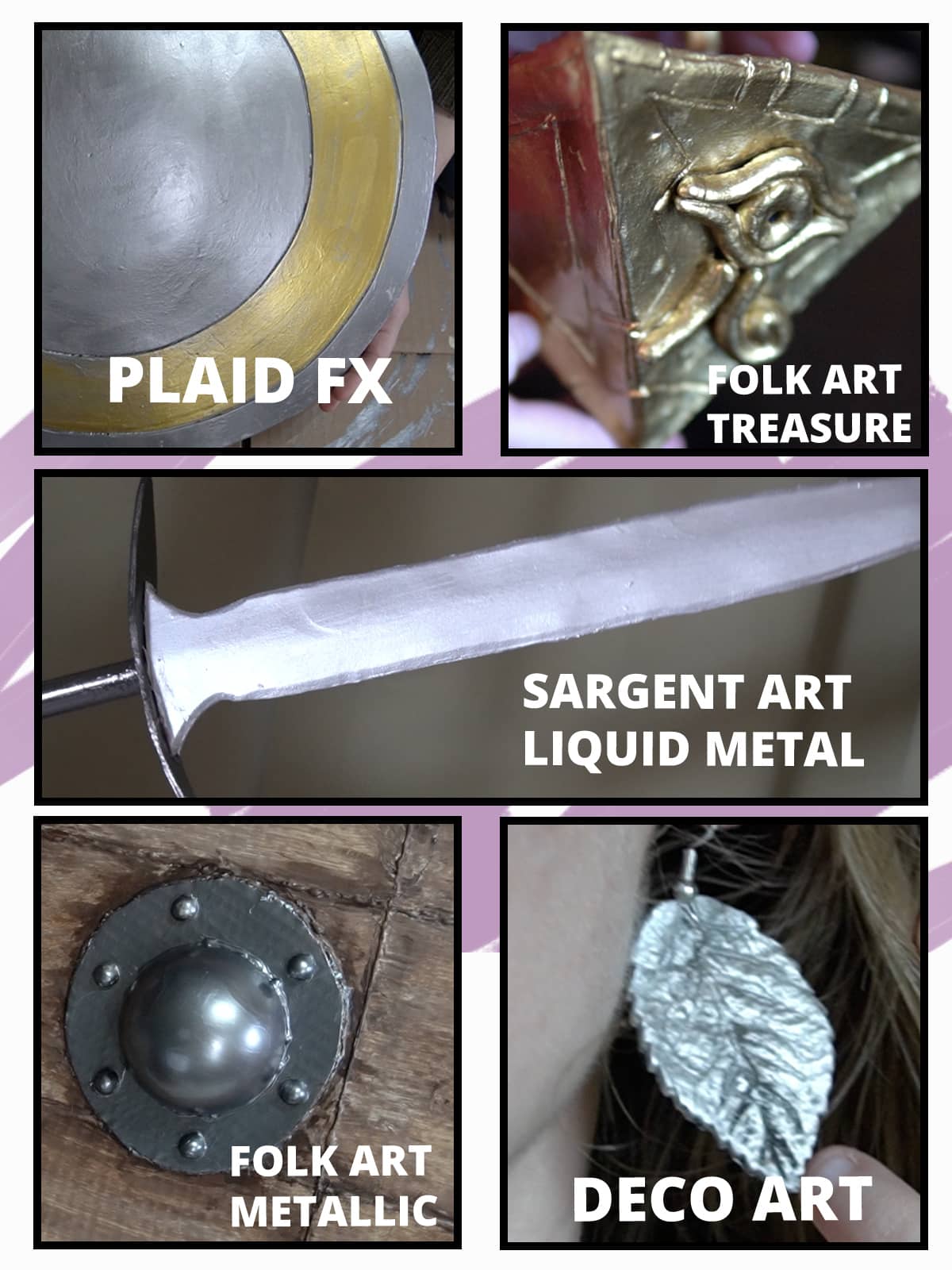 4 Methods to Make Cosplay Props Look Like Metal (for beginners)