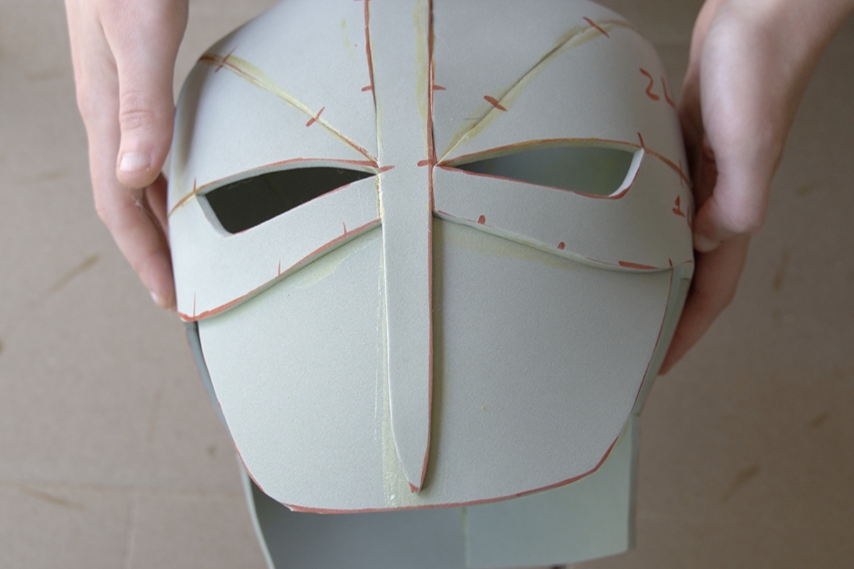 Cosplay Armor: How to Make a Full-Face Helmet with EVA Foam