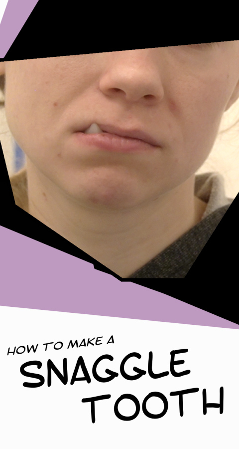 Tutorial: How to Make a Snaggle Tooth for Costumes