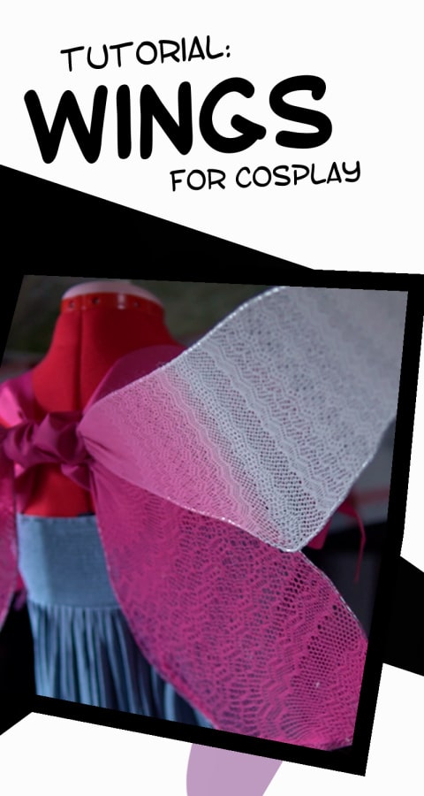 Tutorial: Butterfly Fairy Wings (with wire and fabric)