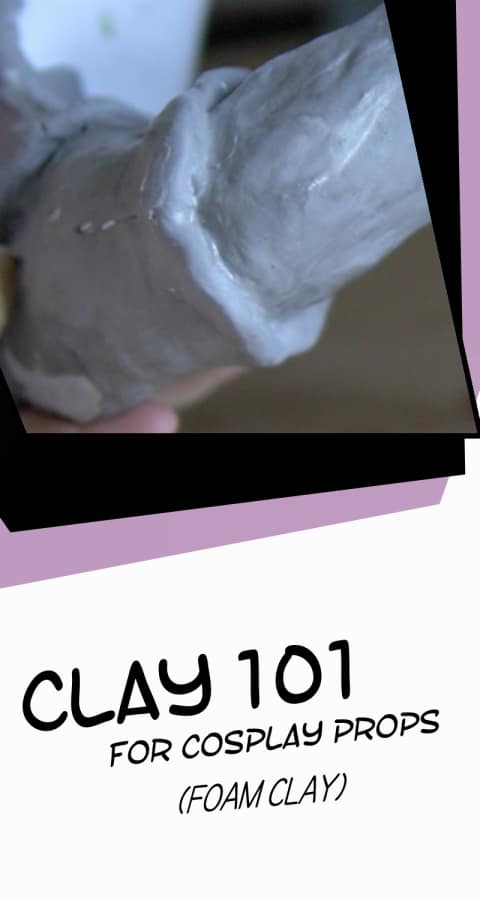Tutorial: Using Foam Clay for Costume Props