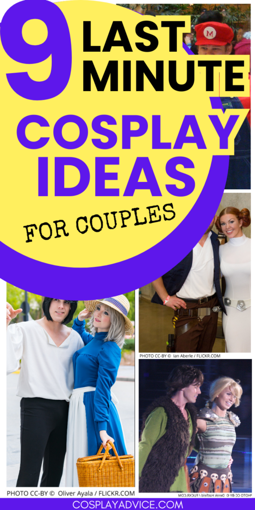 9 Last Minute Cosplay Ideas for Couples